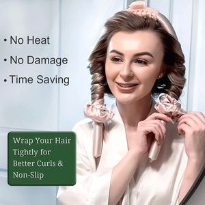 Accessories | Nwt Heatless Curler Get Overnight Curls Without Damaging ...